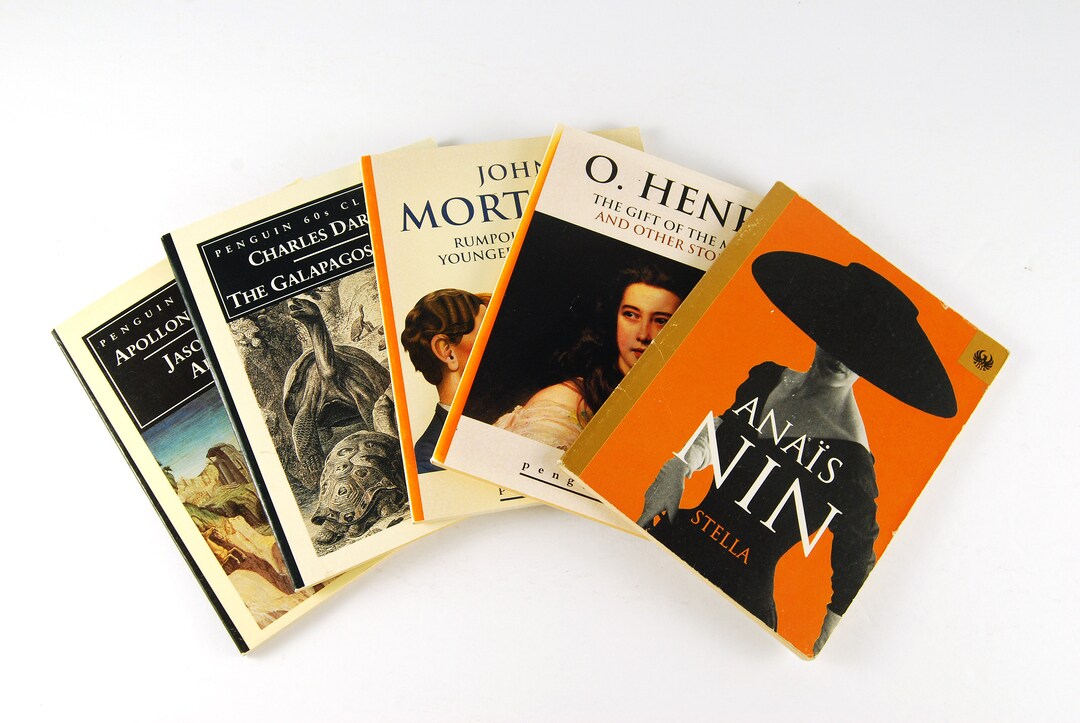5 Mini Books, Vintage Penguin 60s Classics, O Henry, Jason and the ...