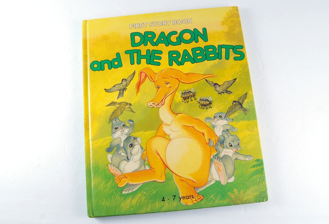 Dragon and the Rabbits Book, Gifts for Children - Etsy