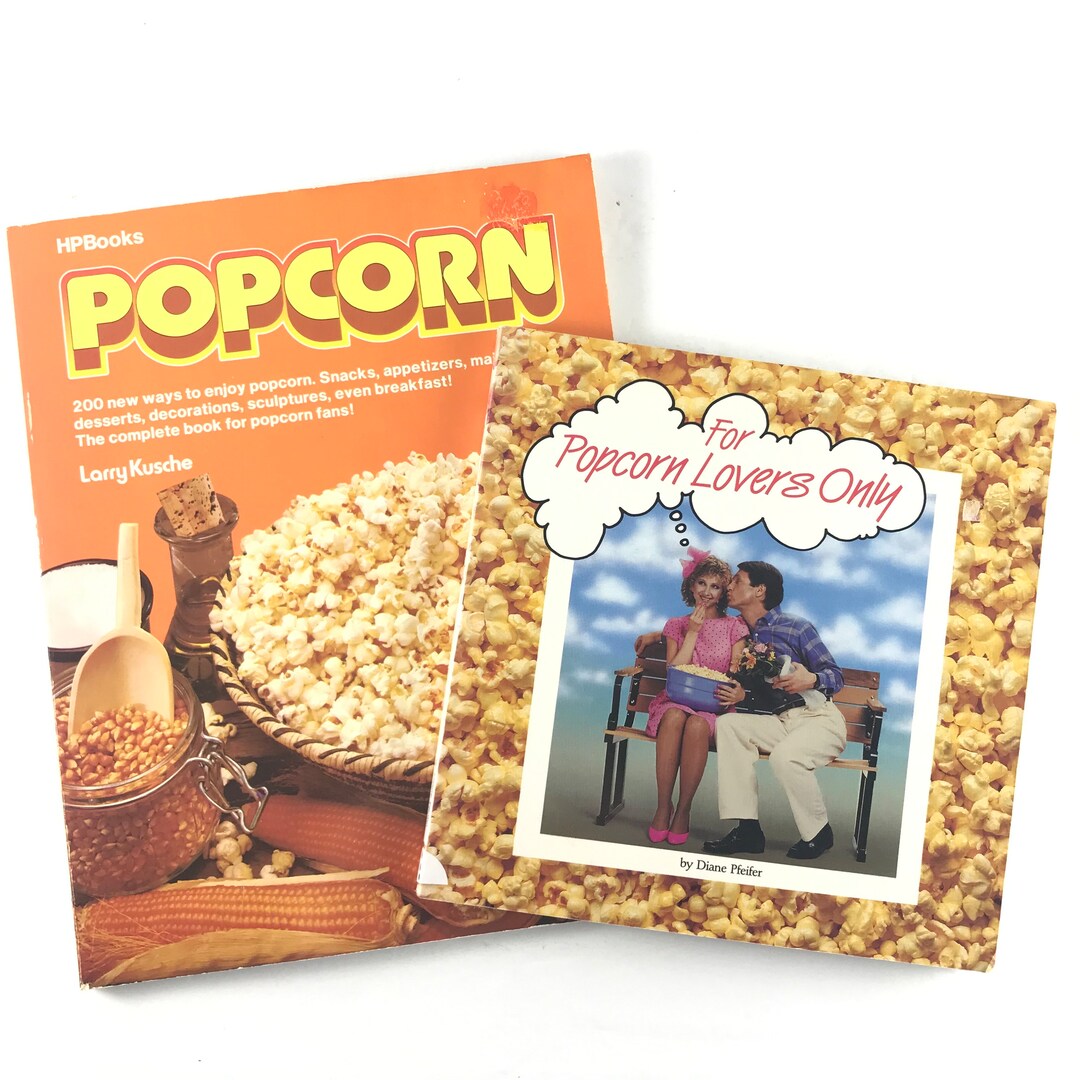 For Popcorn Lovers Only, Vintage Cookbooks - Etsy
