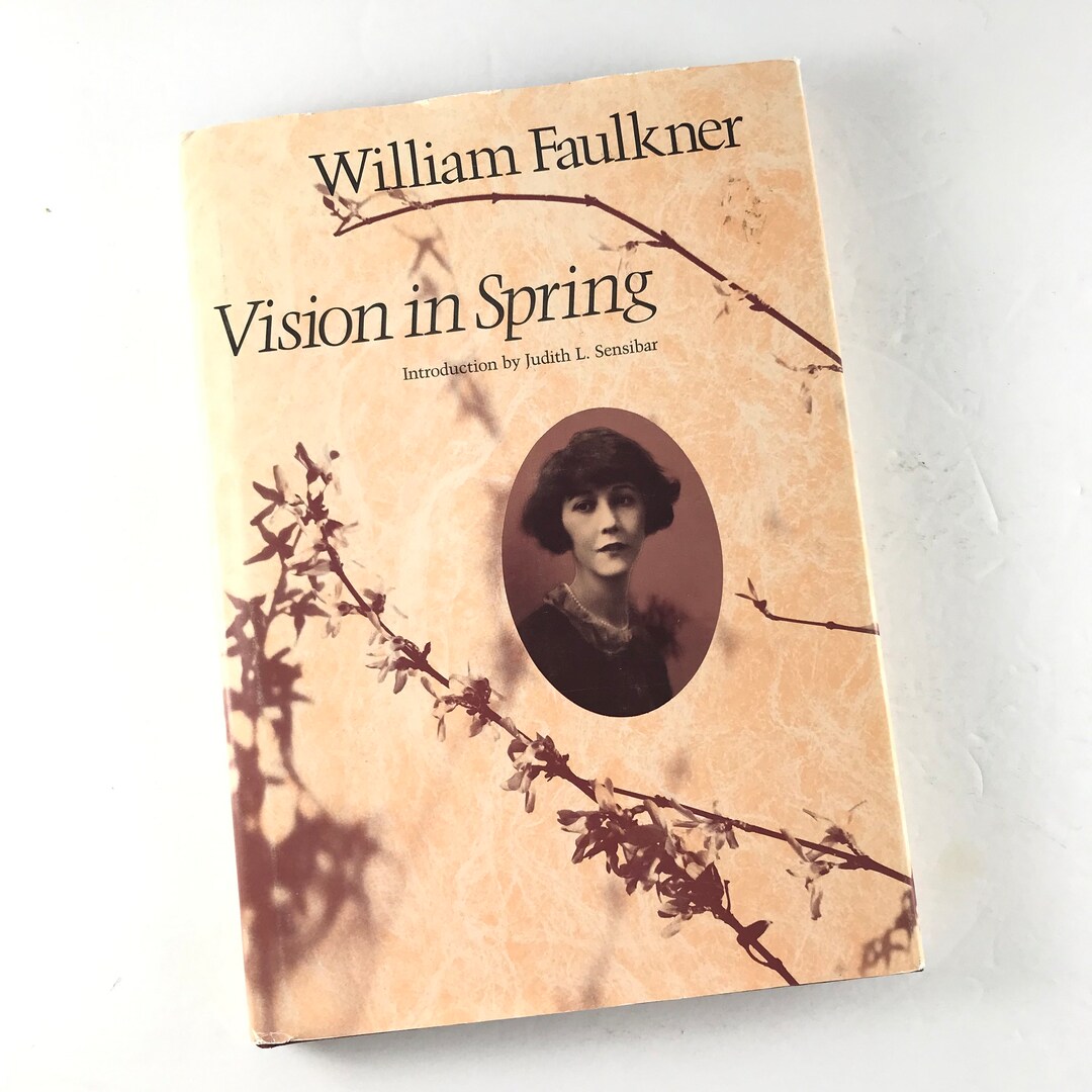 William Faulkner Poetry Book, Vision in Spring, Hardcover - Etsy