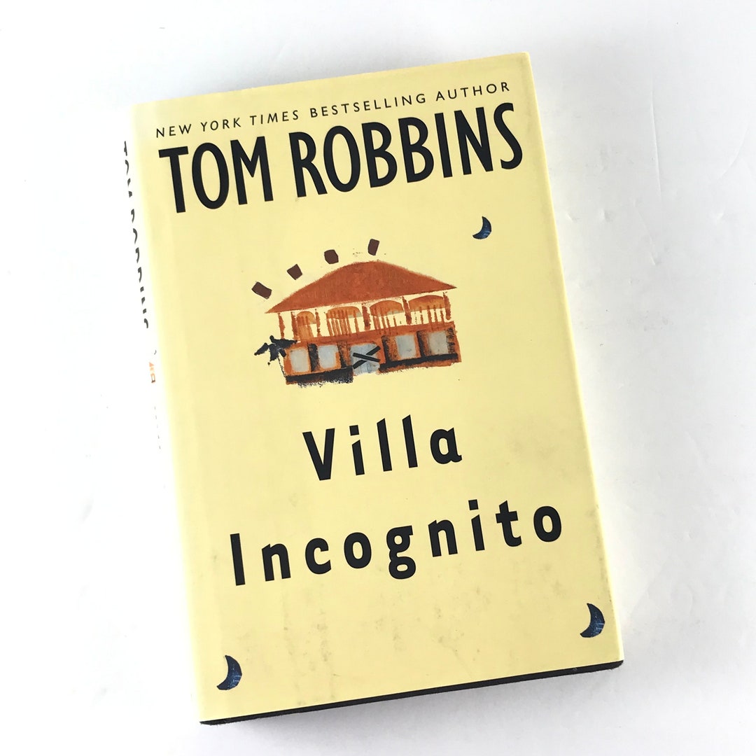 Tom Robbins Book, Villa Incognito, First Edition Hardcover - Etsy