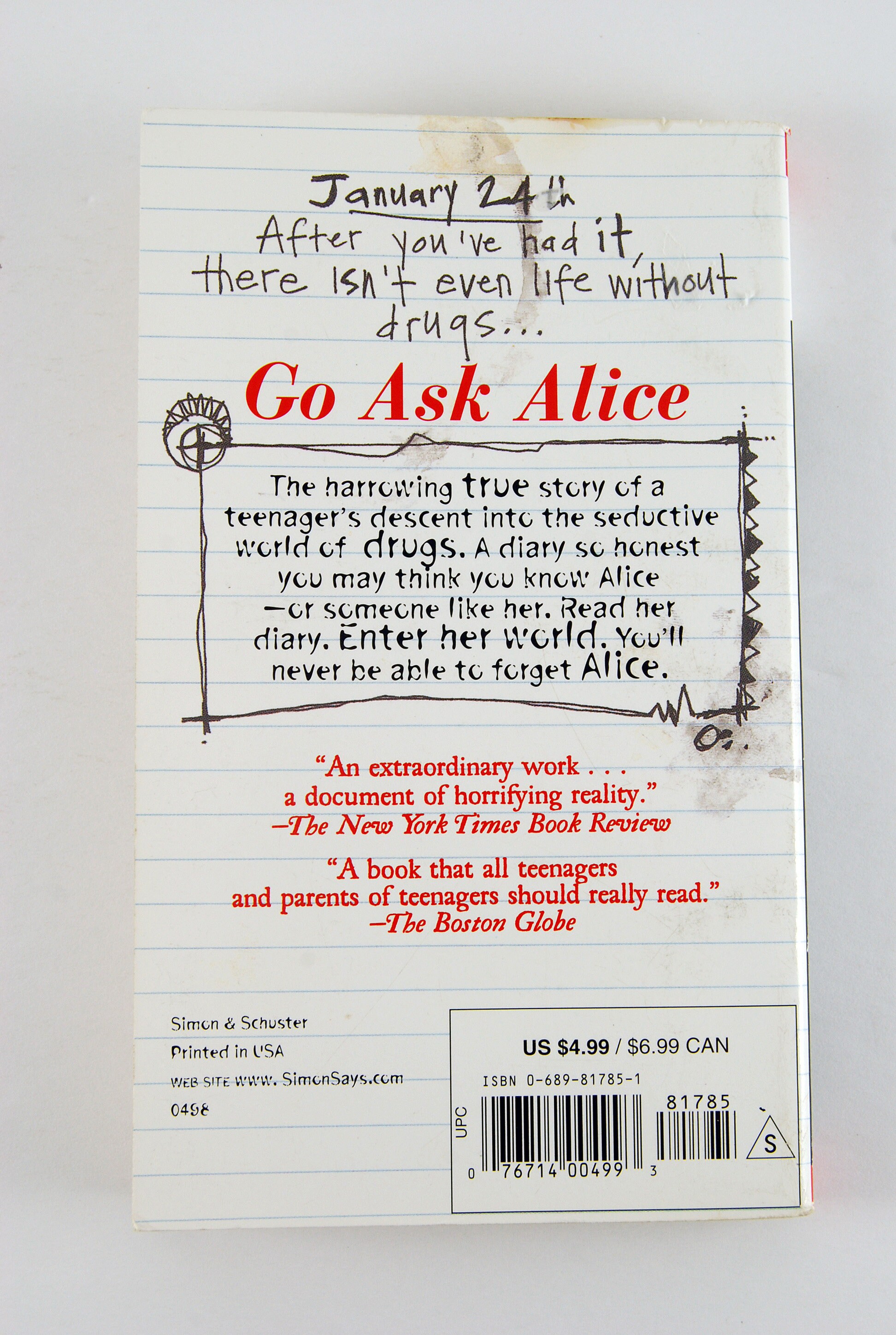 Drug World Go Ask Alice