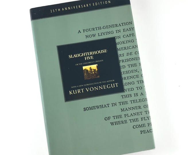 Slaughterhouse Five, Kurt Vonnegut Book, Hardcover - Etsy