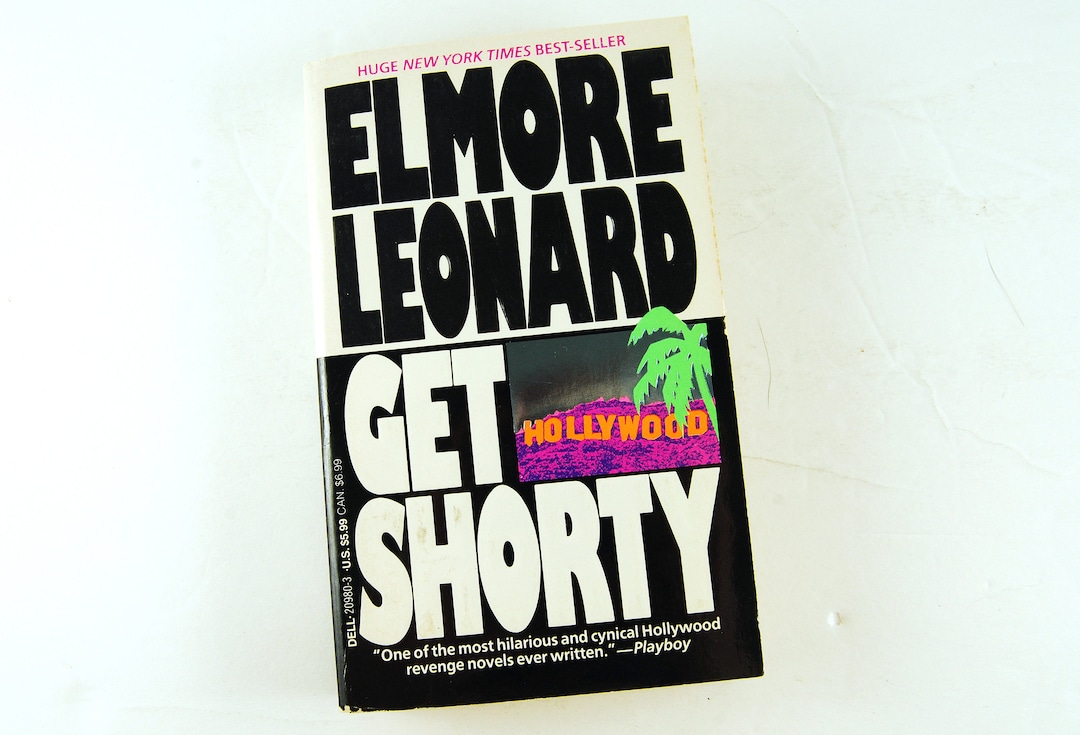 Elmore Leonard Get Shorty, Vintage Paperback, Crime Detective Books - Etsy