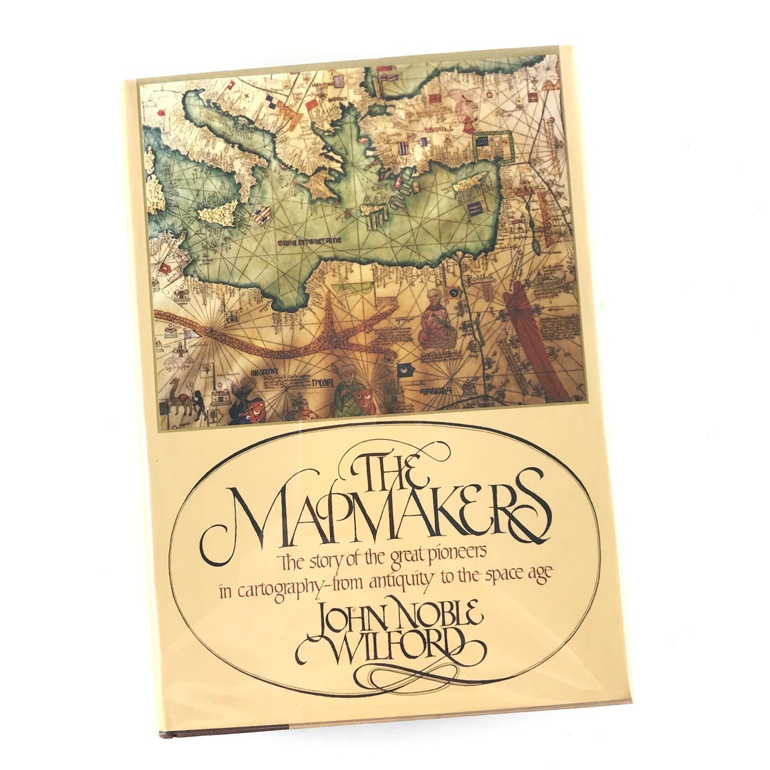 The Mapmakers Book, First Edition Hardcover, Cartography Gifts - Etsy