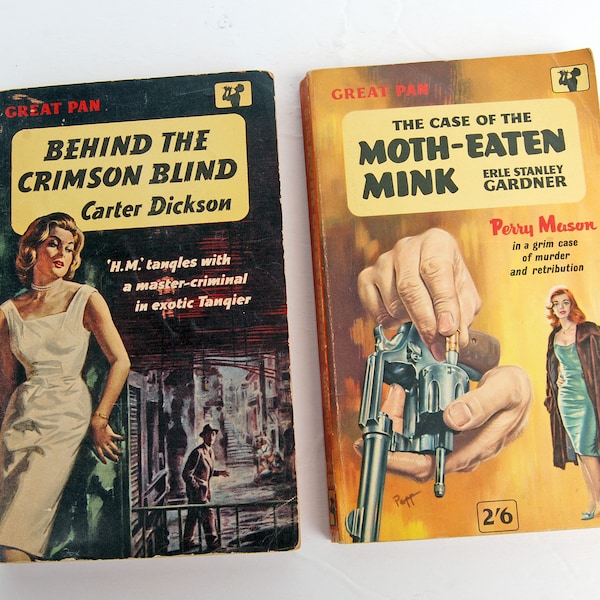 Pulp Fiction Crime Novels - Etsy