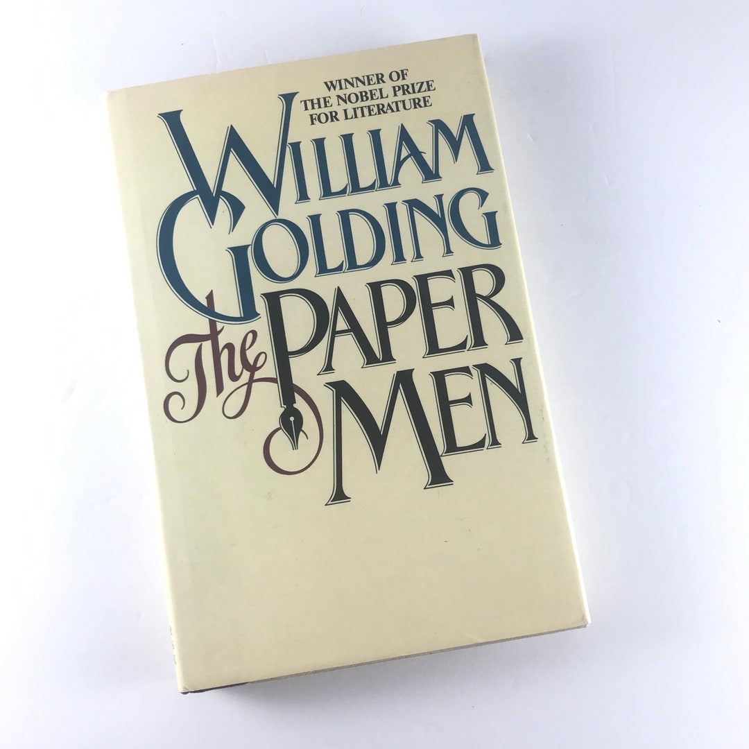 William Golding Book, Paper Men, Hardcover, First Edition - Etsy