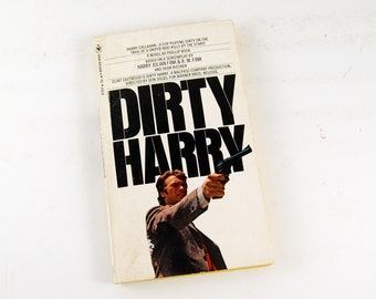 1980s Dirty Harry Books your Choice Vintage Movie Tie-in Paperback ...