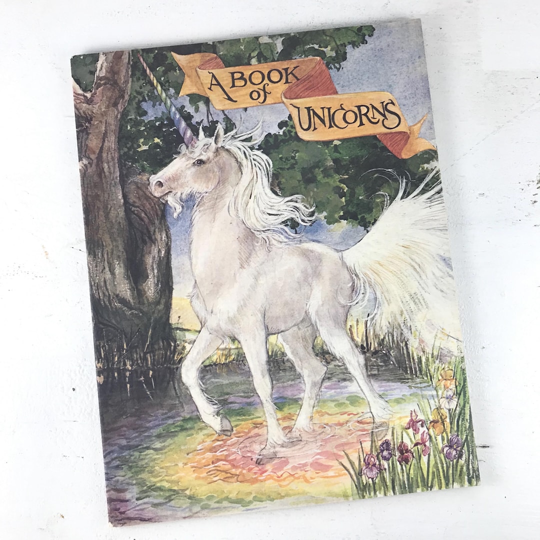 A Book of Unicorns, Art Prints - Etsy