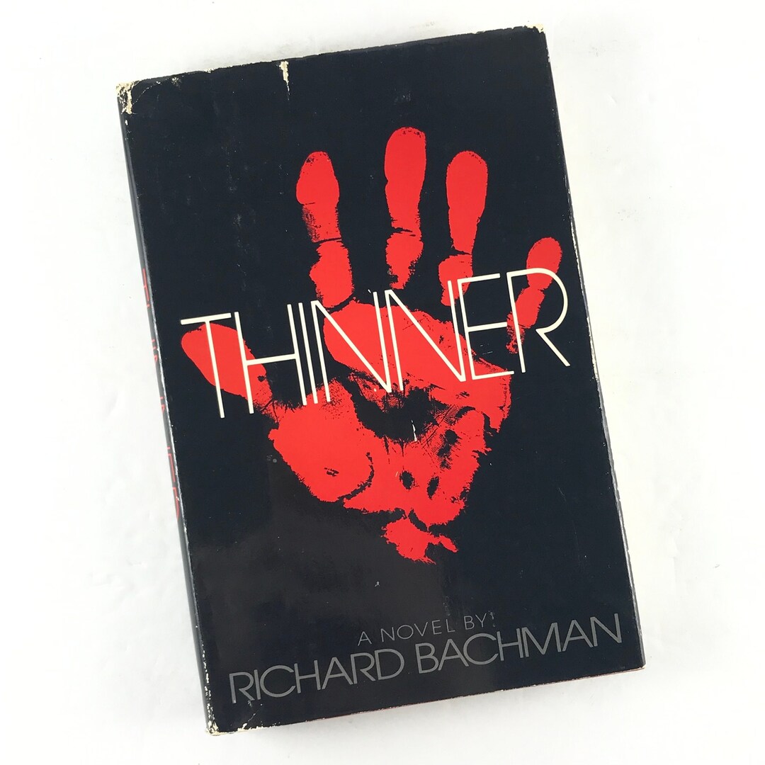Thinner by Richard Bachman, Stephen King Book, Hardcover - Etsy