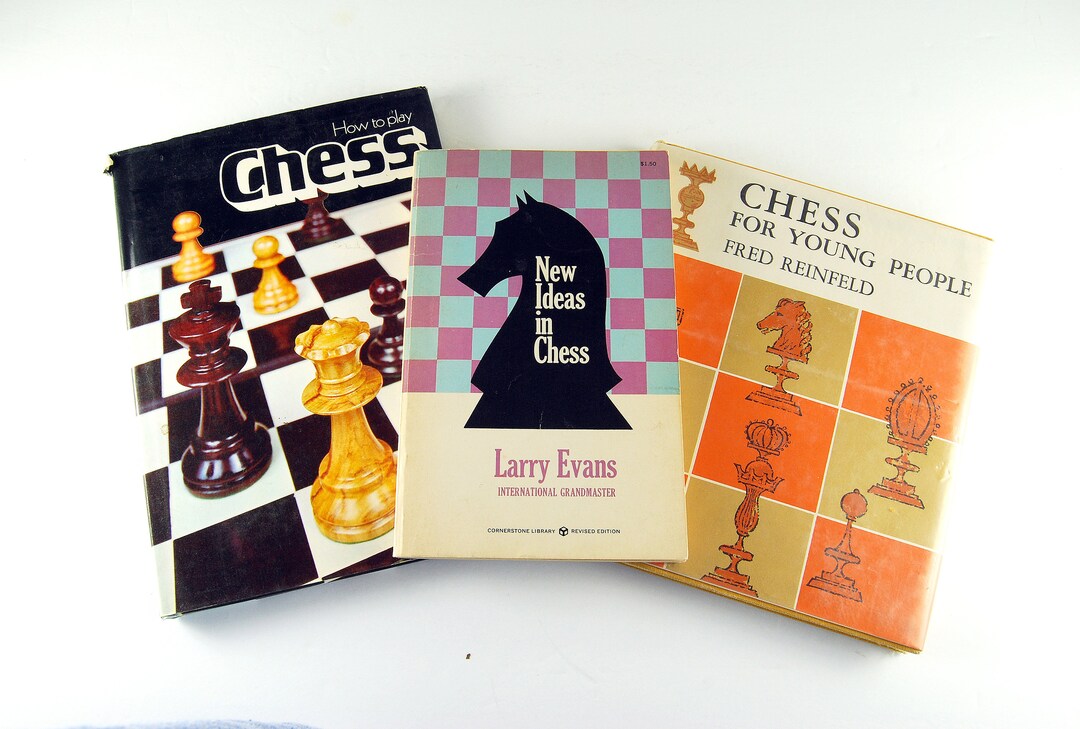Chess Books, Larry Evans, How to Play - Etsy