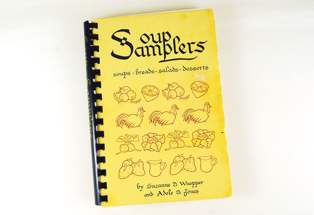 Soup Samplers Cookbook, First Edition - Etsy