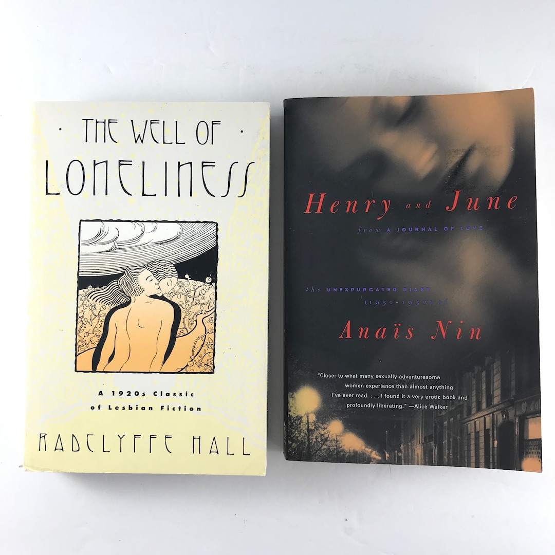 Anais Nin Book, Henry and June, the Well of Loneliness - Etsy
