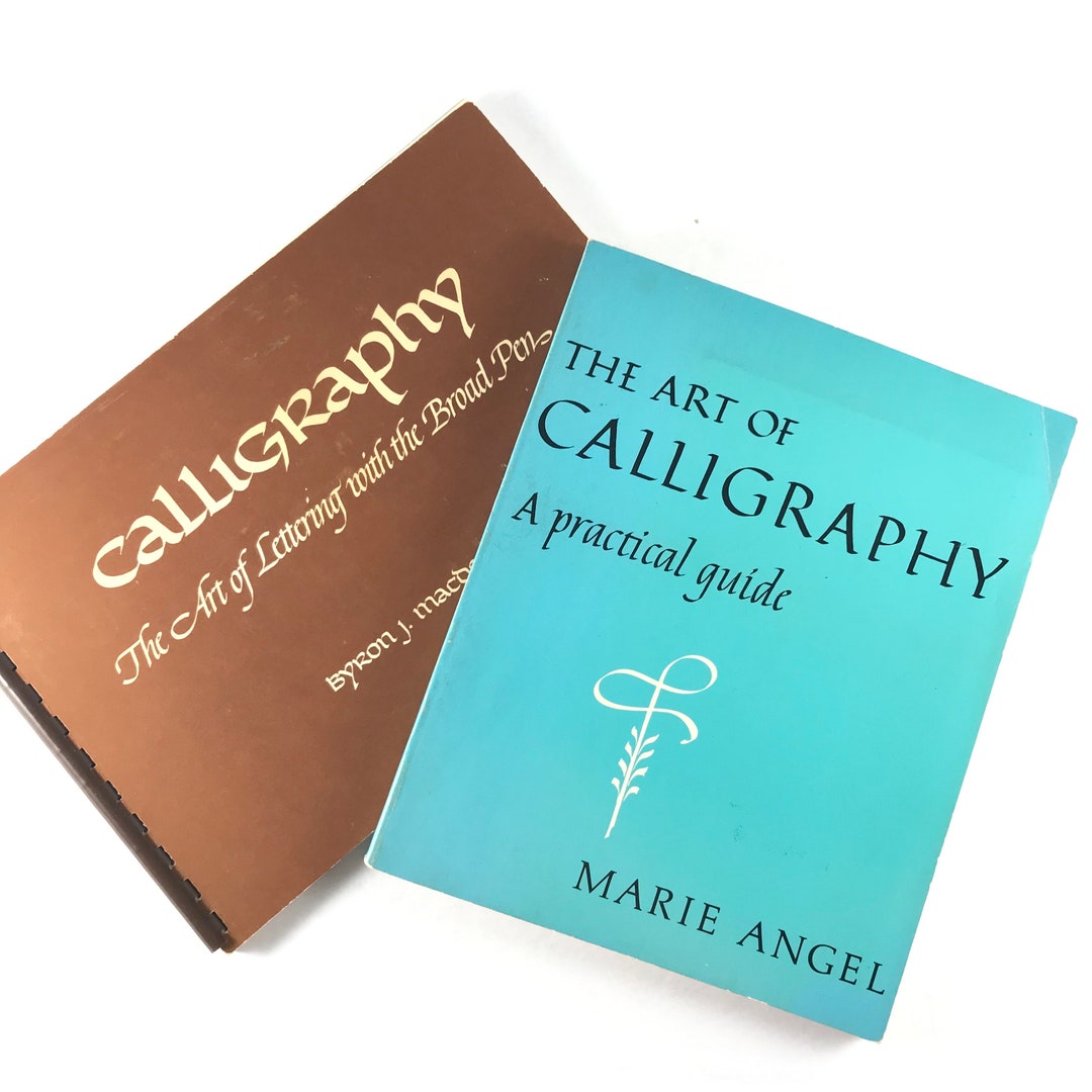 The Art of Calligraphy, Lettering With the Broad Pen, Book Bundle ...