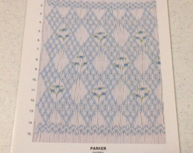 Parker NEW Smocking Plate - Etsy