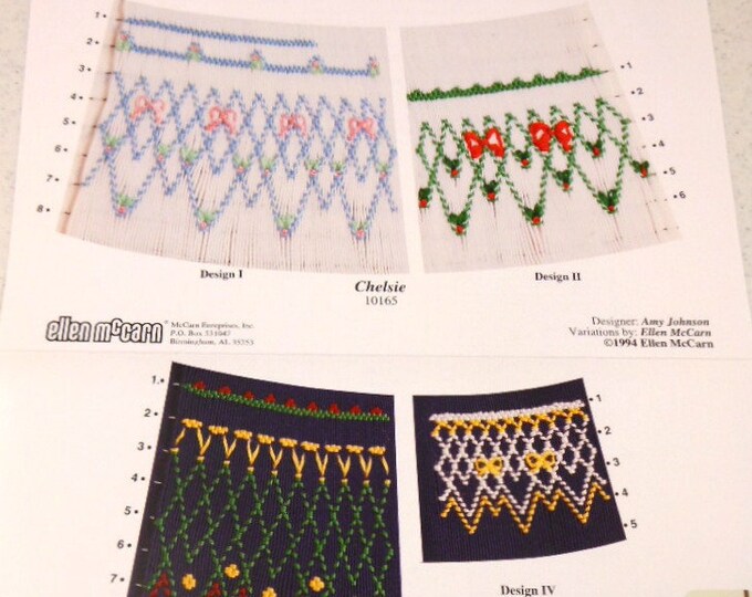 Little Prince & Princess NEW Smocking Plate Ellen Mccarn - Etsy