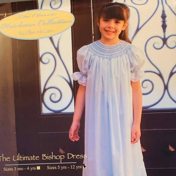 Bishop Dress Pattern - Etsy