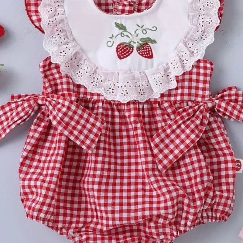 Baby Red Dress Vintage - Etsy