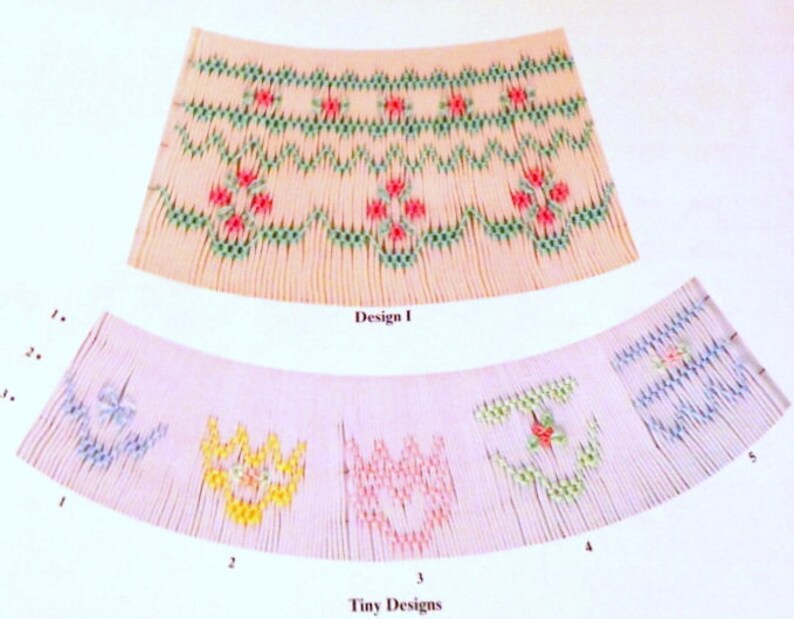 Anna NEW Smocking Plate Ellen McCarn | Etsy