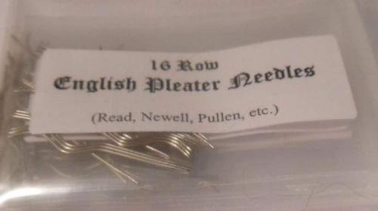 English Pleater Needle 16 Row Readnewellpullen Etc - Etsy