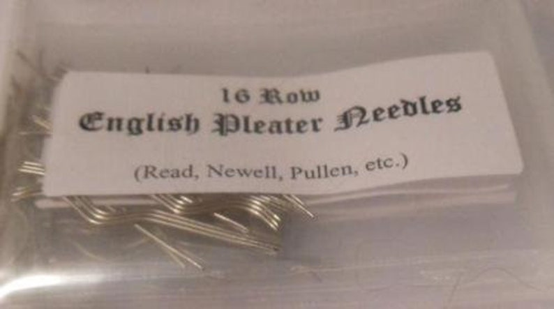 English Pleater Needle - 16 Row - Read,newell,pullen, Etc PRICE PER ...
