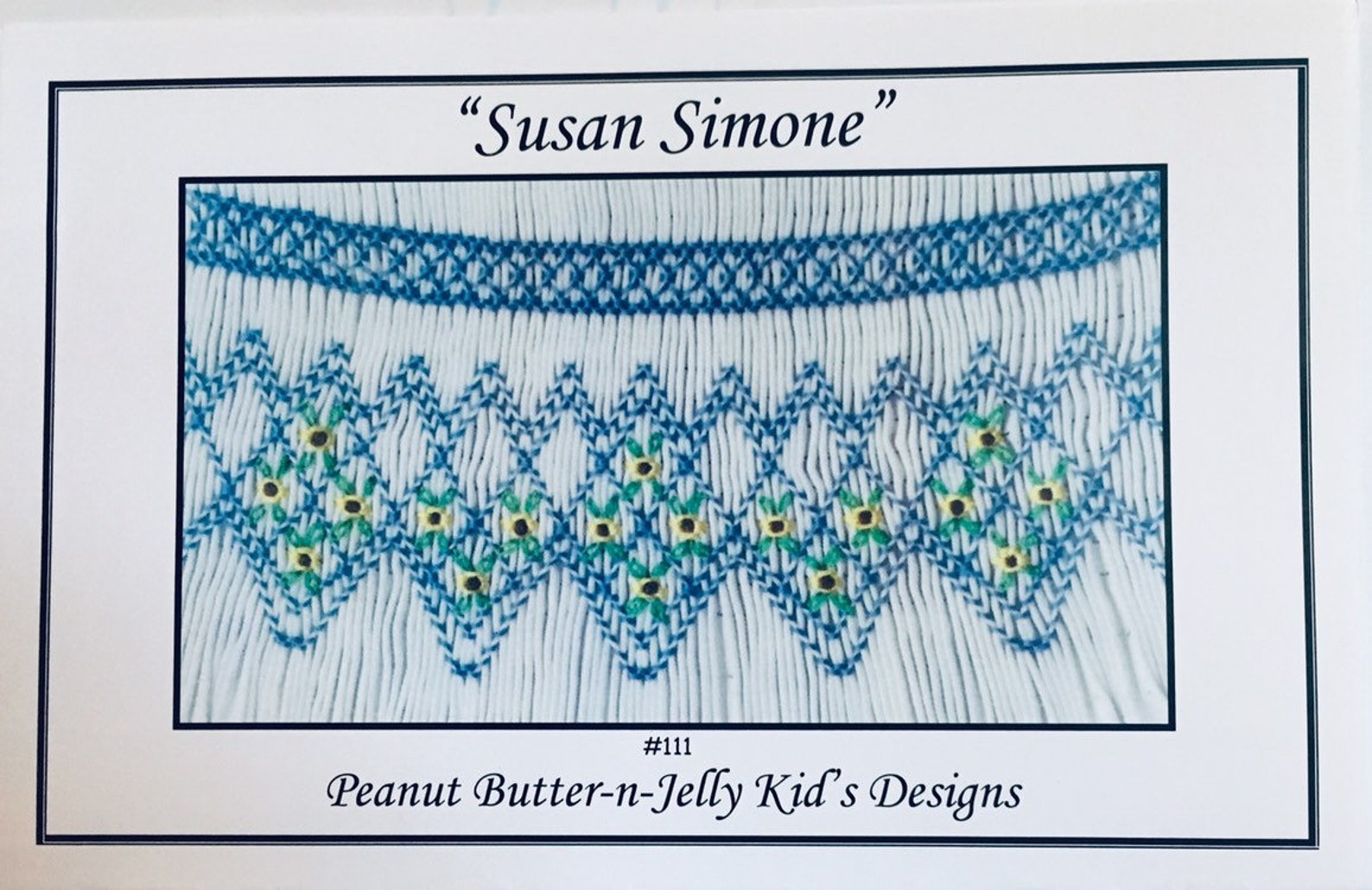 Susan Simon NEW Smocking Plate Peanut Butter N Jelly Kids - Etsy