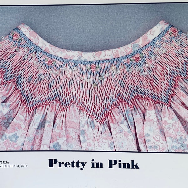 Evie Smocking Design Plate - Etsy Canada