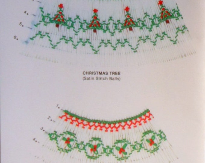 First Christmas NEW Smocking Plate Ellen Mccarn - Etsy