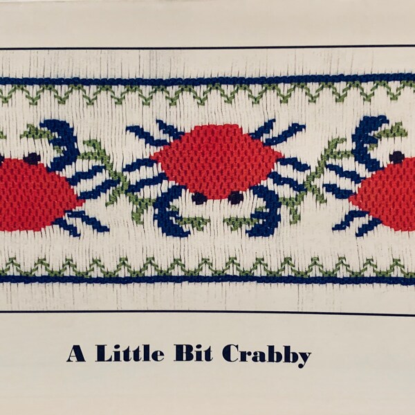Crab Smocking - Etsy