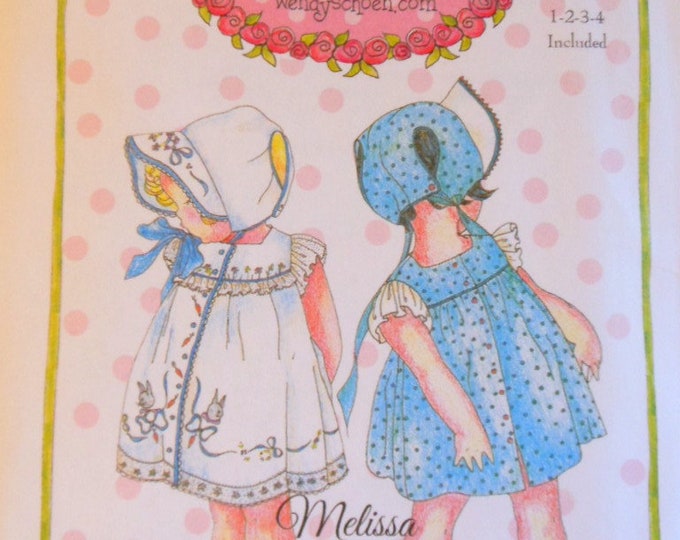 New Pattern melissa Sundress & T Bonnet Wendy Schoen Petite Pouche Sz1 ...