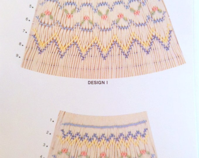 English Smocking Beginner's Sampler NEW Smocking Plate Ellen Mccarn - Etsy