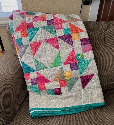 Bold Batiks Quilt - Etsy