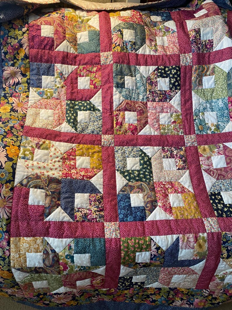 Boxy Stars Quilt - Etsy