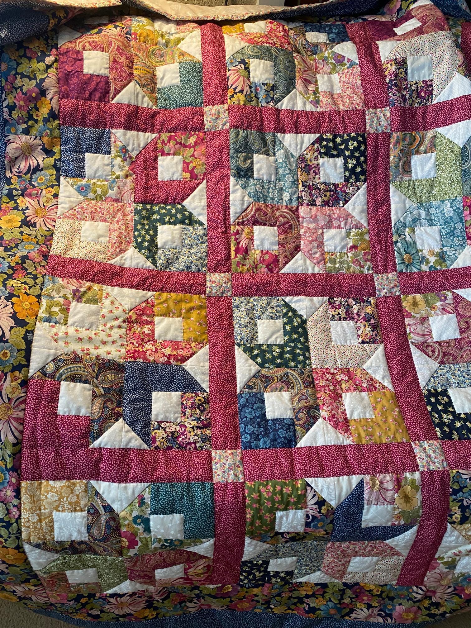 Boxy Stars Quilt - Etsy