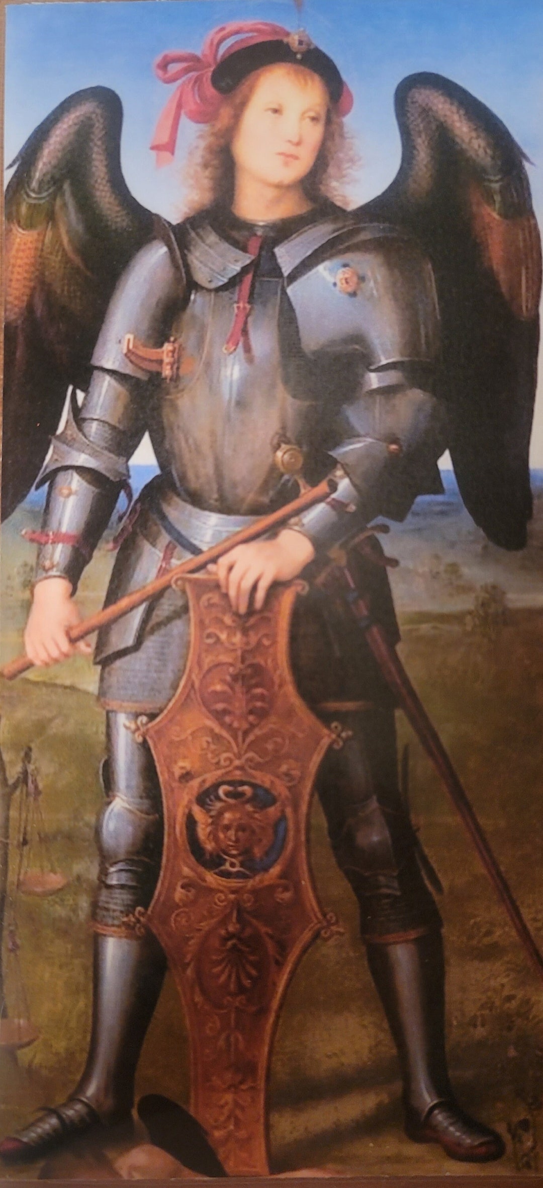 NEW! LARGE PRINT St. Michael Novena Prayer Card! - Etsy