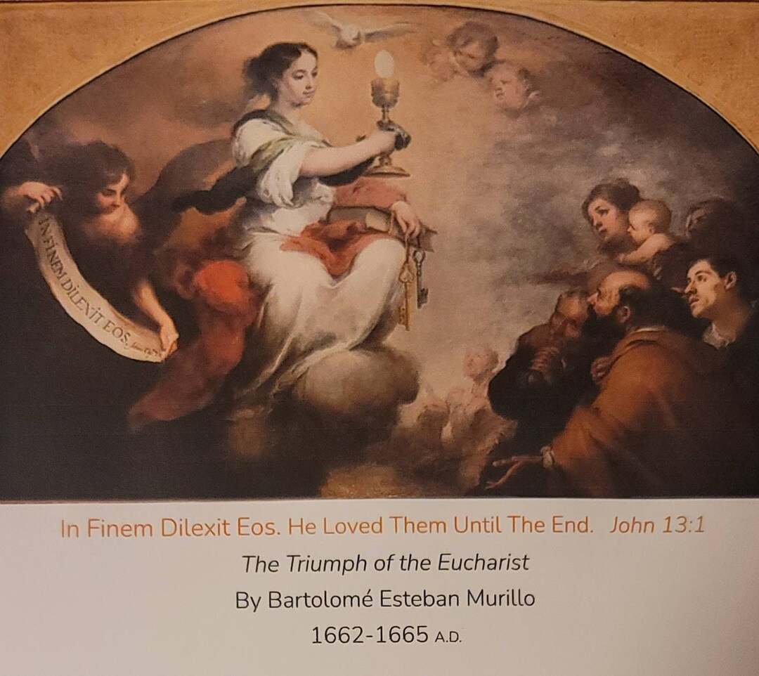 Divine Praises Prayer Card for Adoration and Benediction. the Front of ...