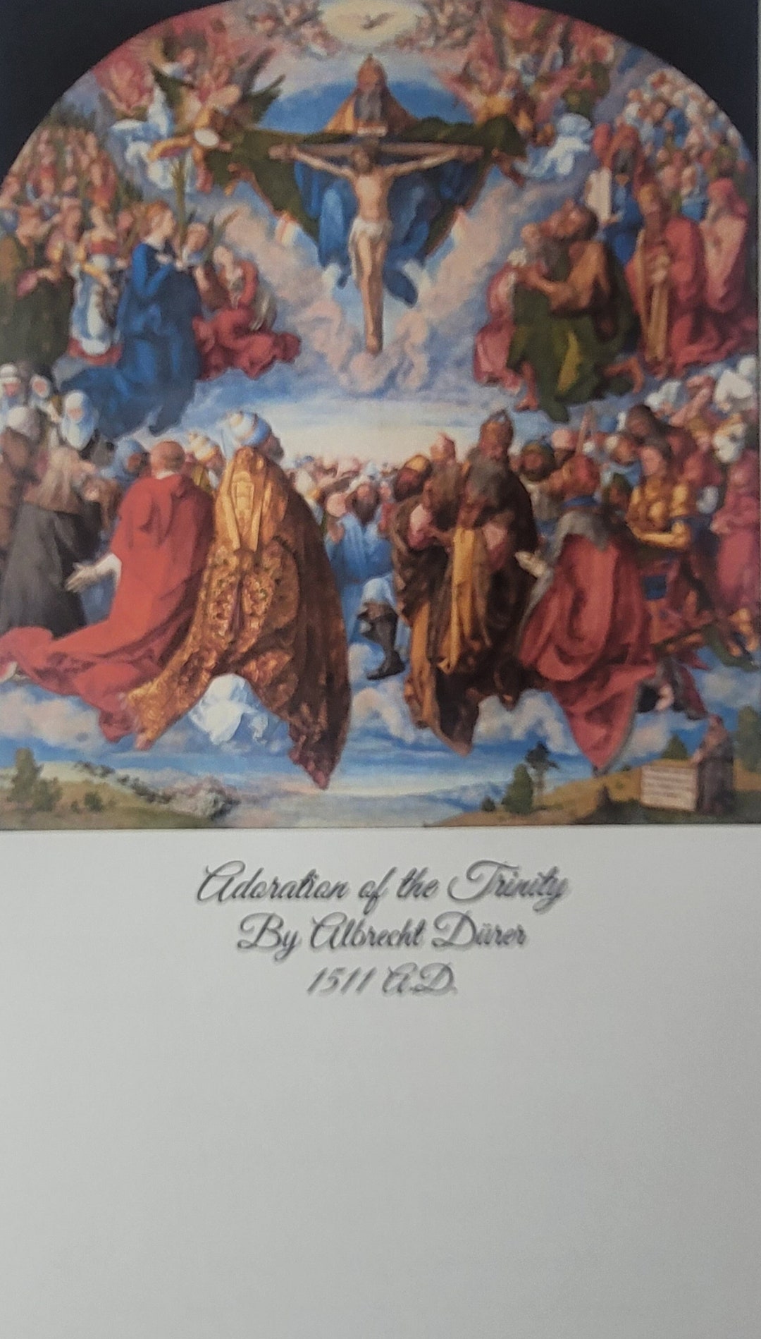 NEW Larger Print Te Deum This Catholic Classic Prayer is Beautiful to ...