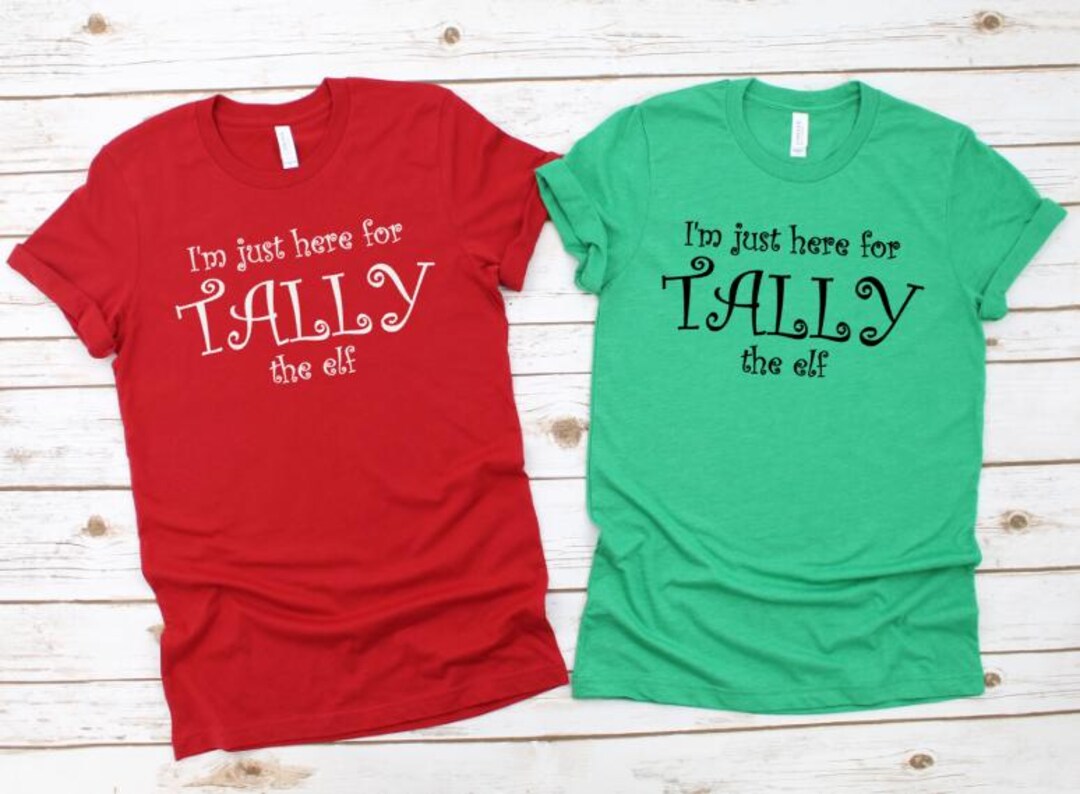 Tally the Elf Tee Shirt | Disney Tally the Elf Christmas Tee Shirt ...