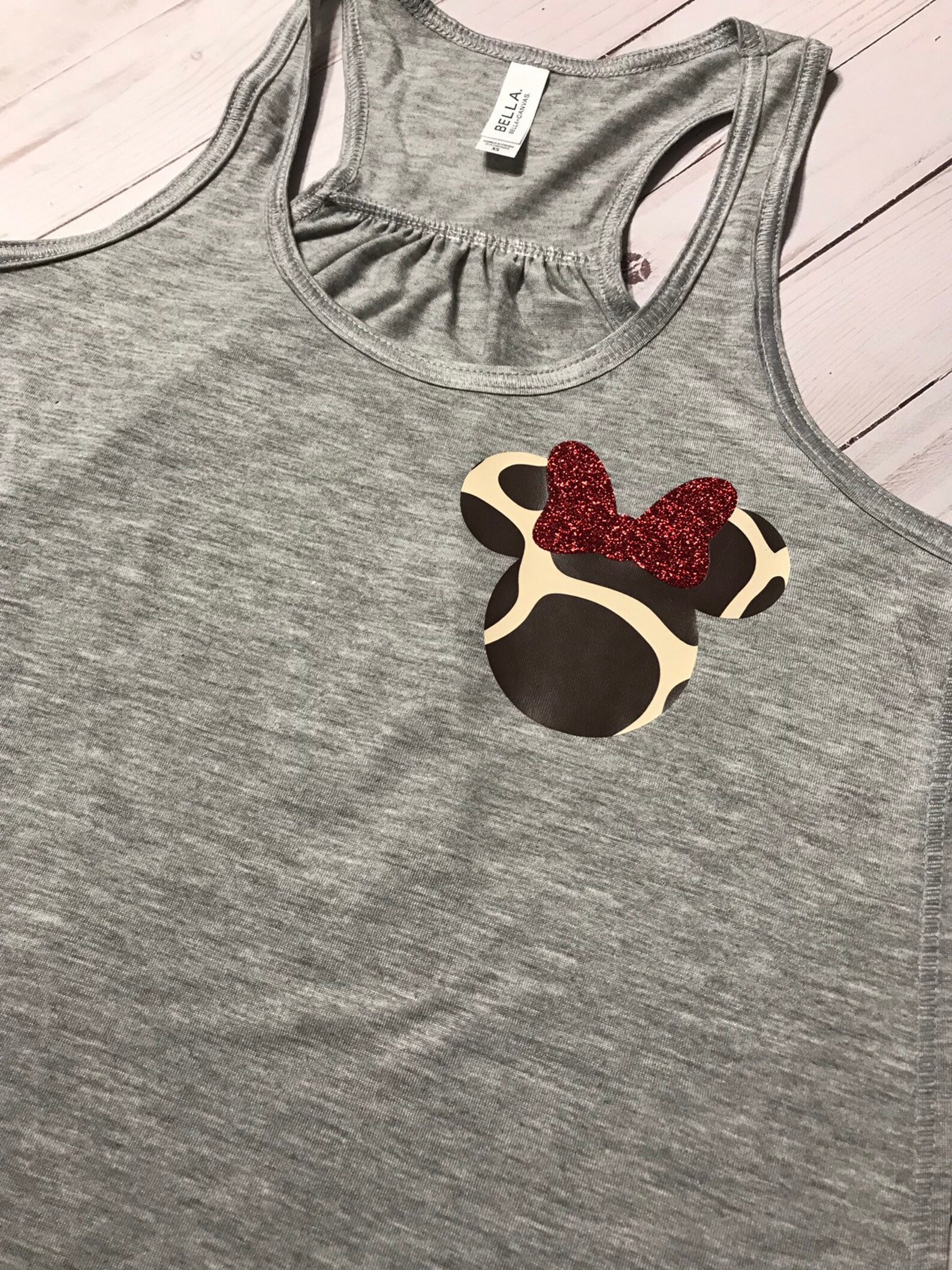 Giraffe Minnie Mouse Tank, Minnie Mouse Tank, Disney Tank, Disney ...