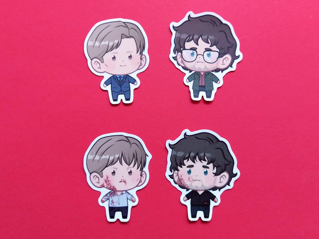 Will Graham & Hannibal Lecter - Hannibal TV Sticker - Etsy