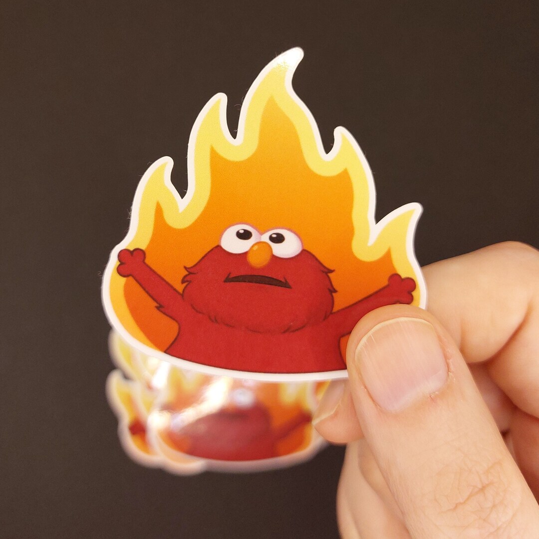 Elmo Hellmo Meme Sticker - Etsy