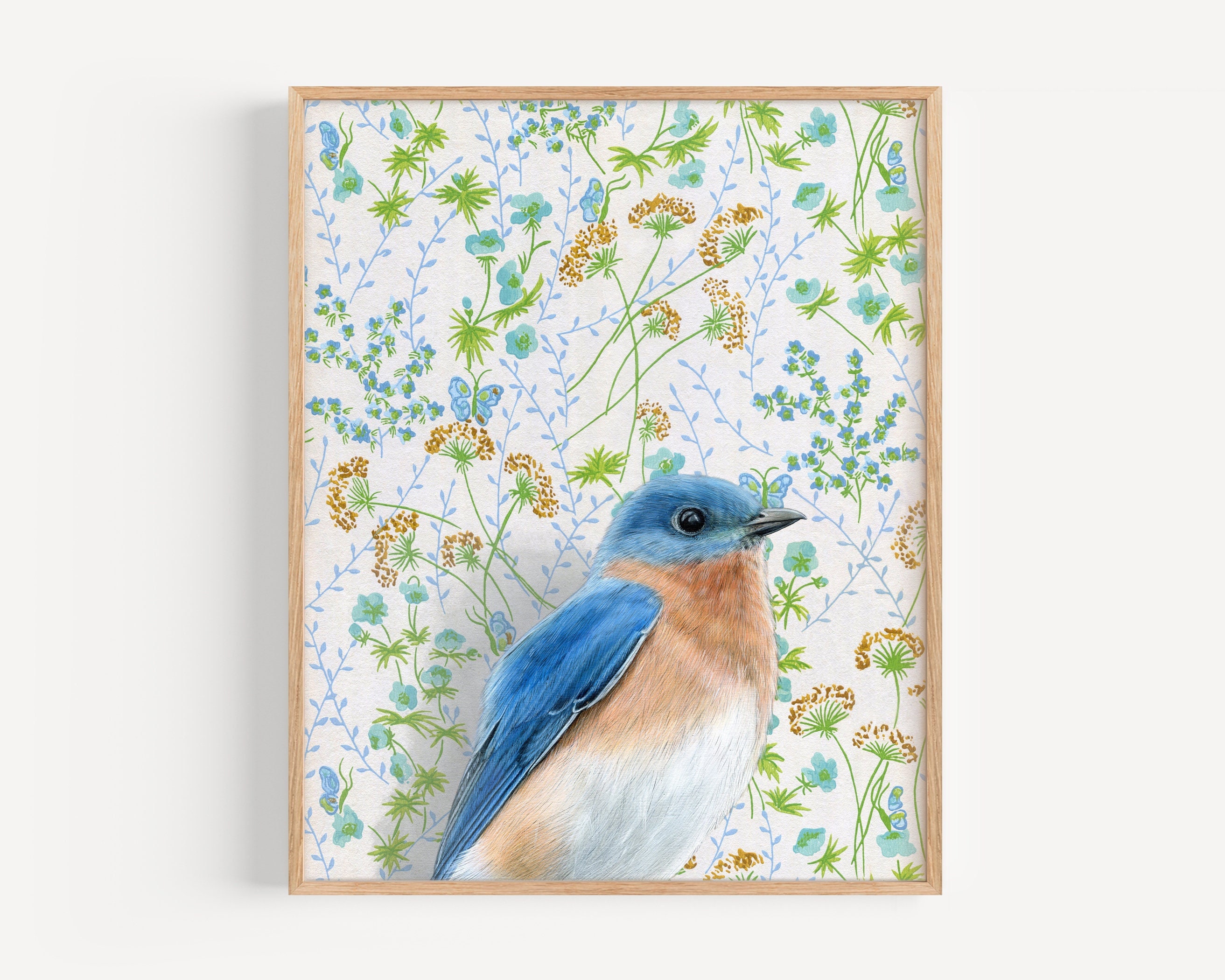 Blue Bird Wallpaper