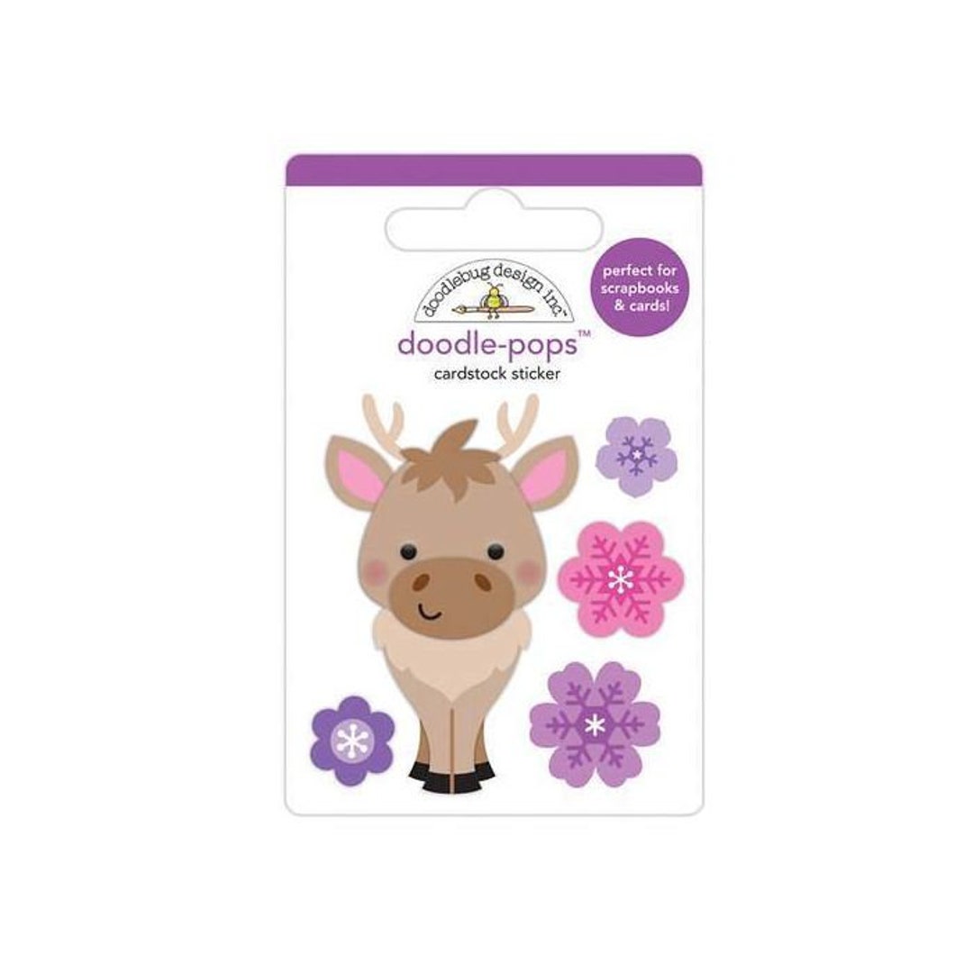 Doodlebug Doodle-pops Cardstock Stickers - Hans - Etsy