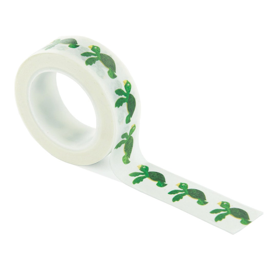 Carta Bella Beach Party - Swimming Turtles Washi Tape - Etsy