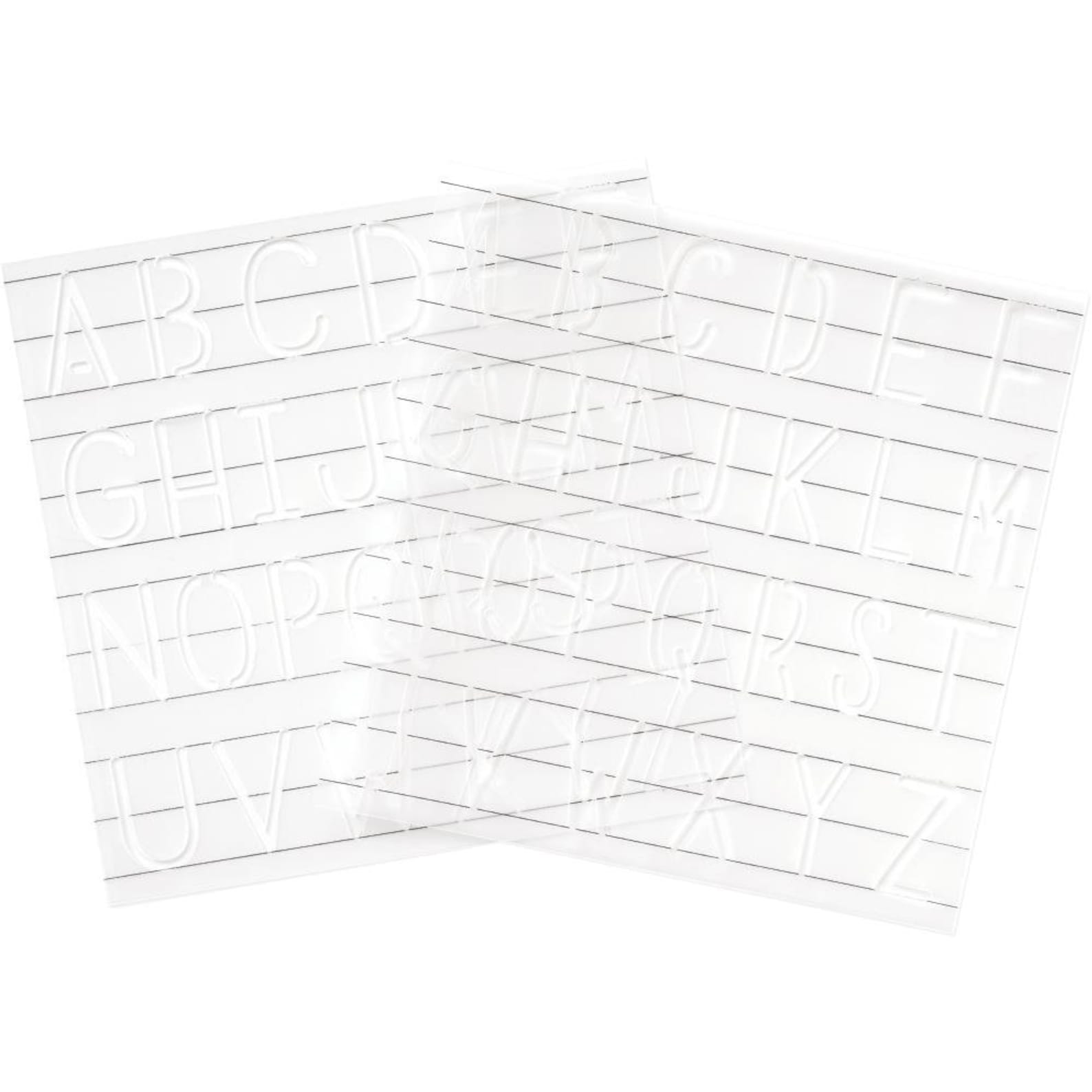 Foil Quill Stencil Monogram Alphabet - Etsy