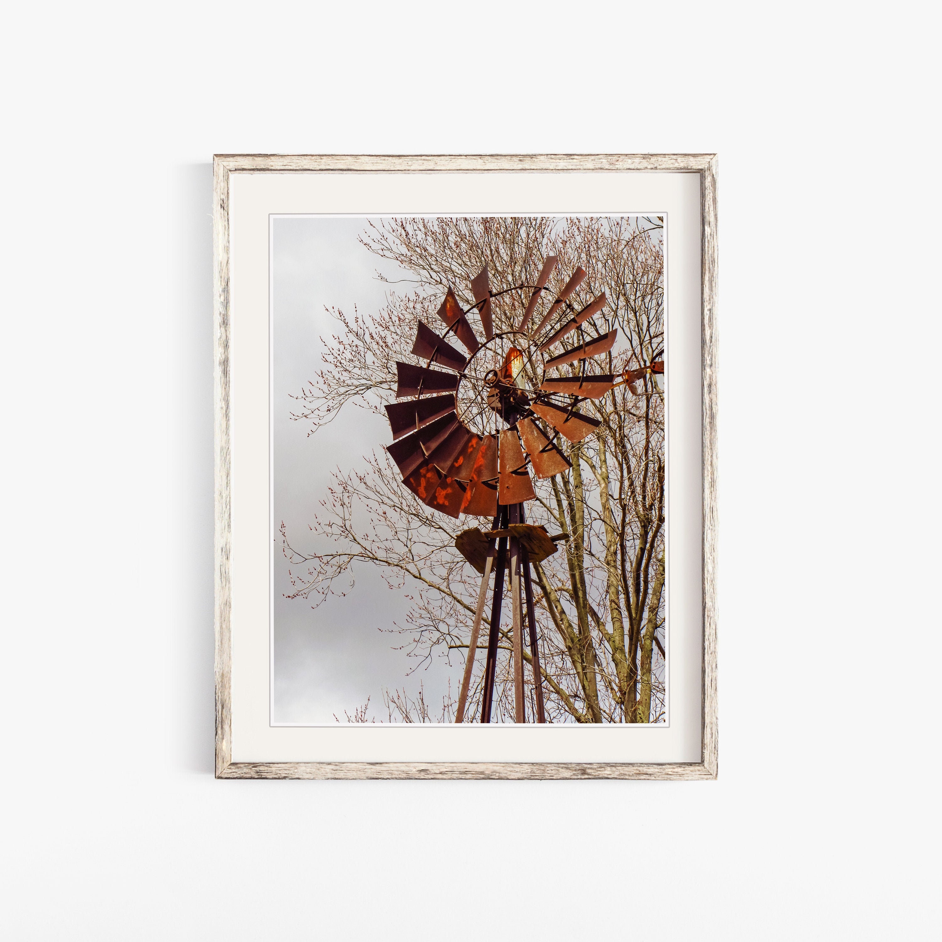 Rustic Windmill Wall Decor Farmhouse Wall Decor Rustic - Etsy