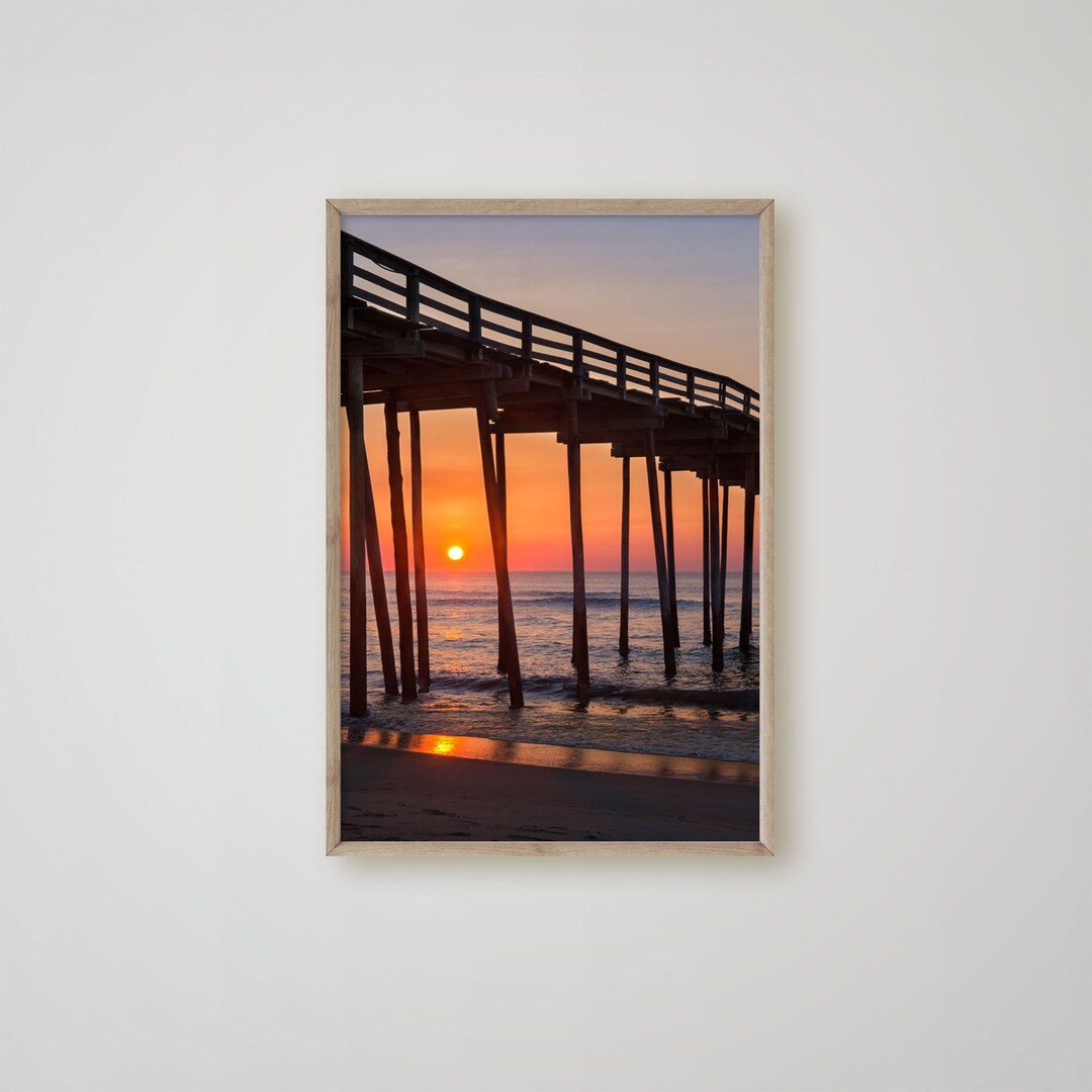 Outer Banks Wall Art Print OBX Coastal Pictures Guest - Etsy