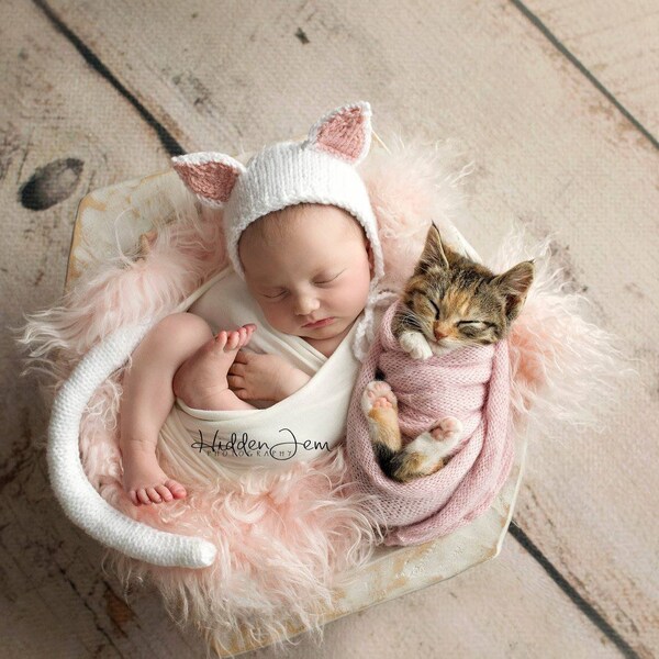 Baby Cat Hat - Etsy