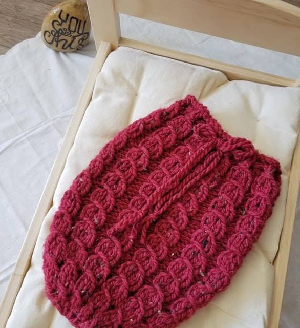 SNUGGLE SACK PATTERN: Newborn Knit Sleep Sack Pattern Knitted - Etsy Canada