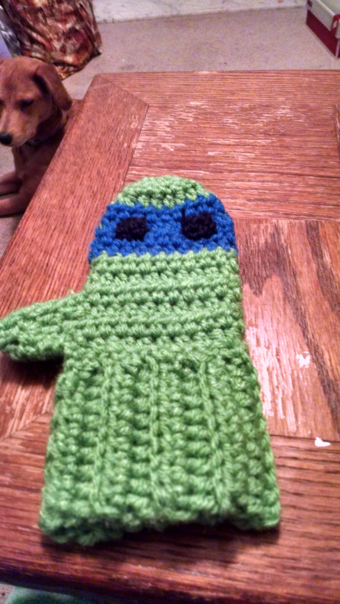 Warm Crochet Mitten of a Masked Friend - Etsy Denmark